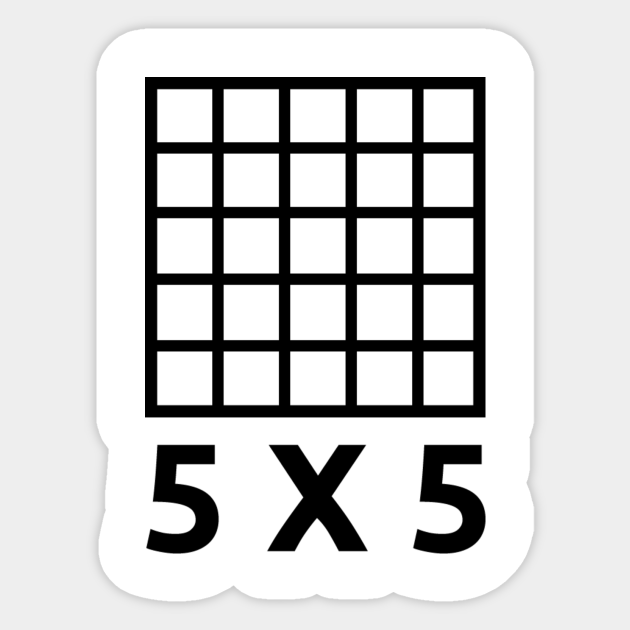 5x5 Rubiks Cube Sticker TeePublic 5x5-rubiks-cube-sticker-teepublic
